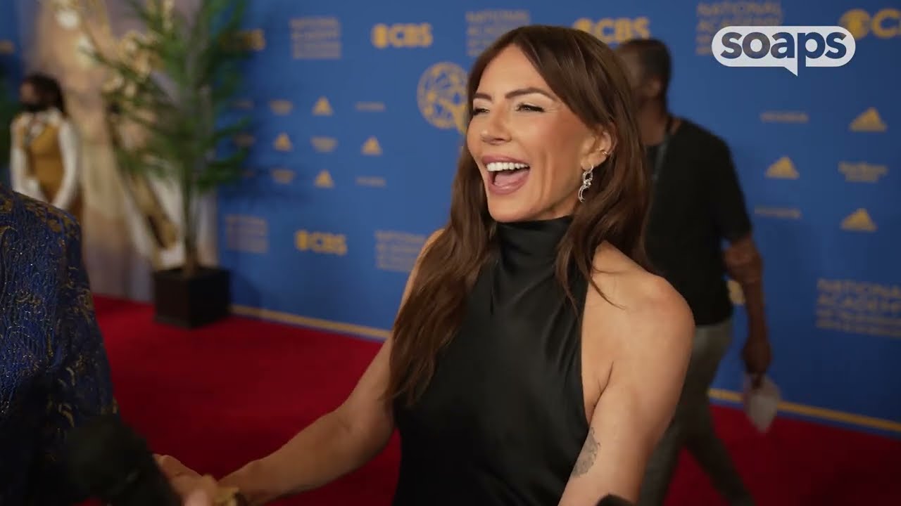 Krista Allen at the 2022 Daytime Emmys - YouTube
