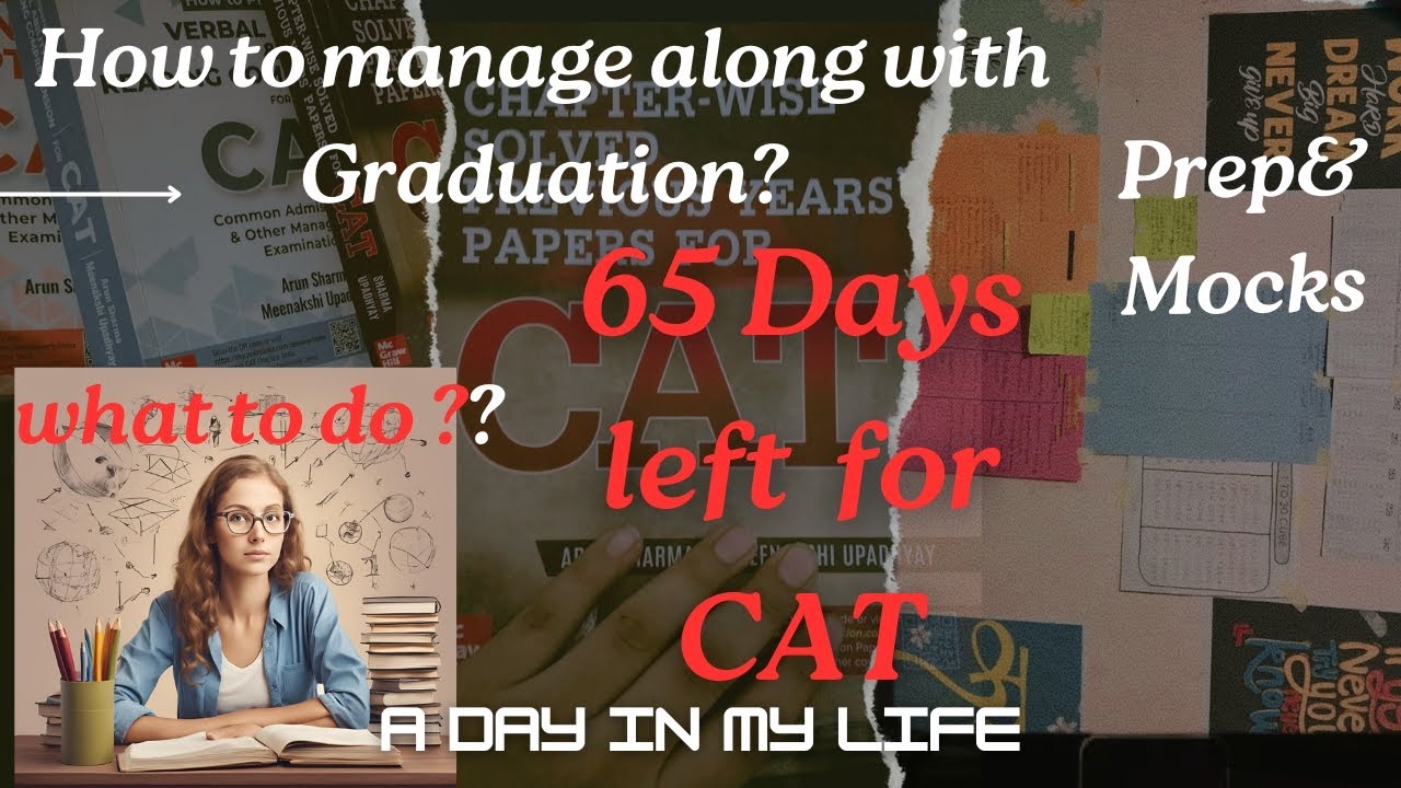 65 Days left for CAT#65 days countdown #IIM#Study with me #journey to ...