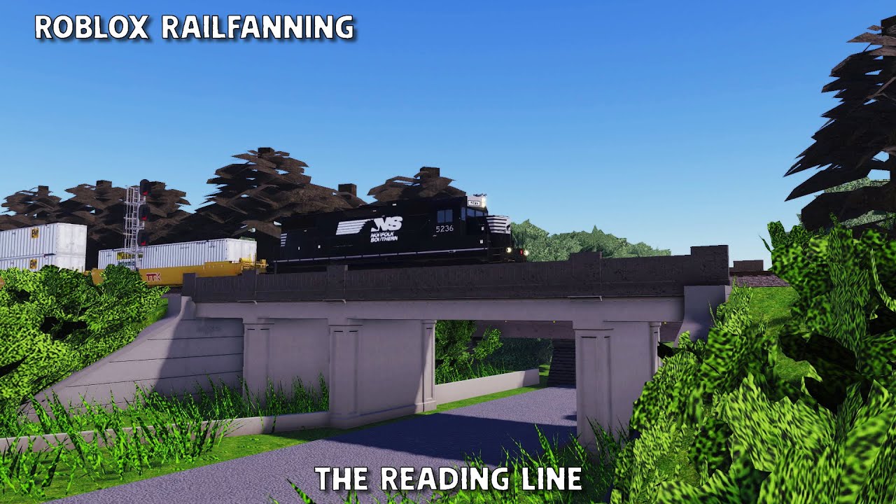 [Roblox Railfanning]: The Reading Line - YouTube