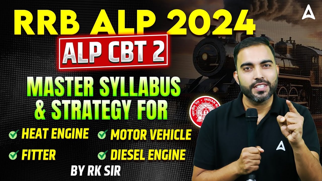 RRB ALP CBT 2 Master Syllabus | Best Strategy for Heat Engine, Fitter ...