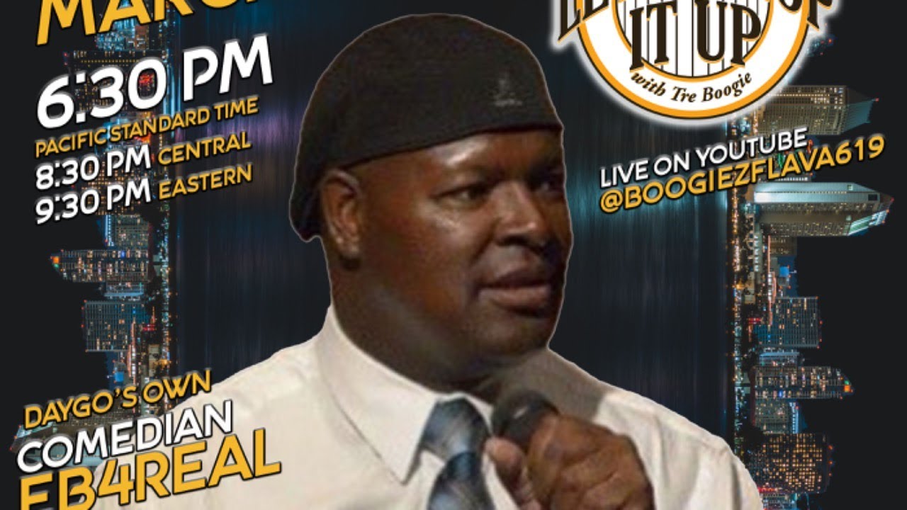 Let’s Chop It Up - Interviewing Comedian Daygo’s Own EB4REAL - YouTube