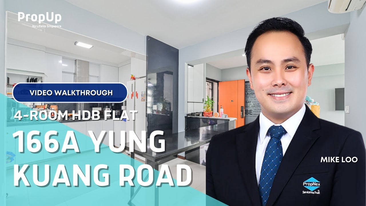 166A Yuan Kuang 4-Room HDB Video Walkthrough - YouTube