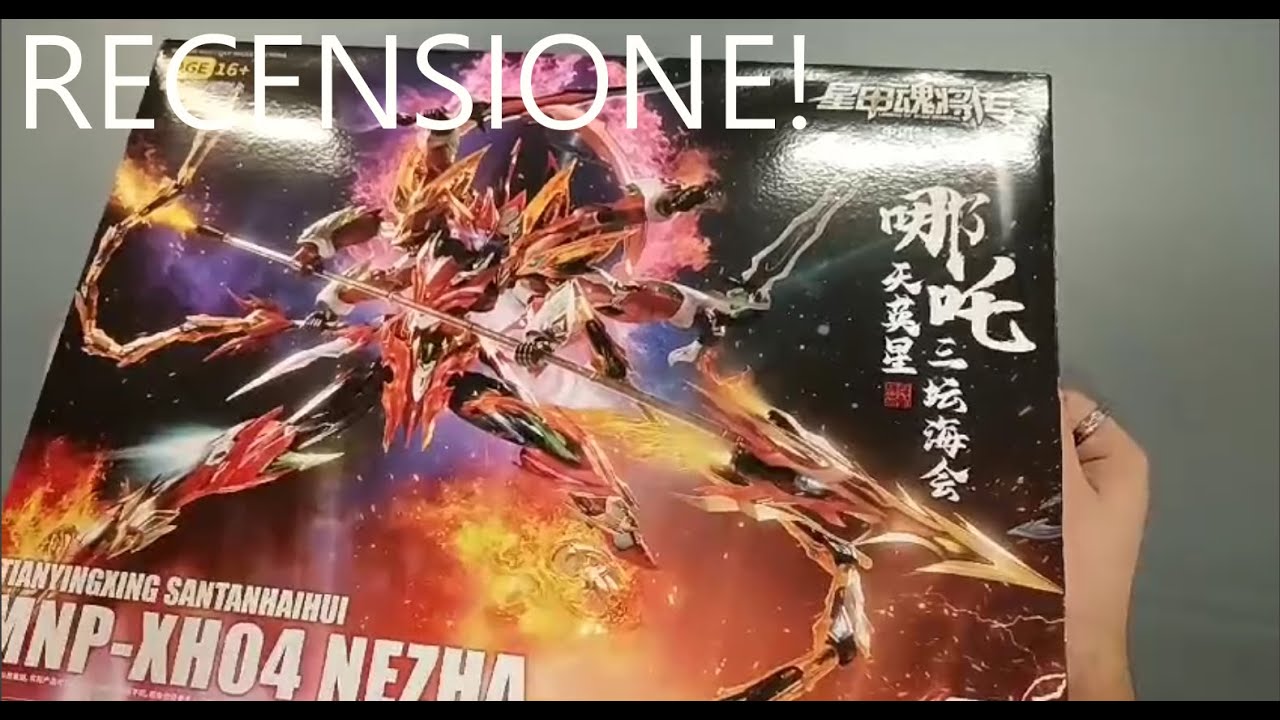 Recensione Gundam MNP-XH04 Nezha Motor Nuclear - YouTube