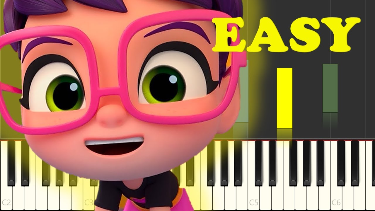 Abby Hatcher Theme Song Piano Tutorial - YouTube