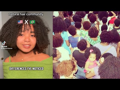 Natural Hair Community Mindsets: Brazil v. USA