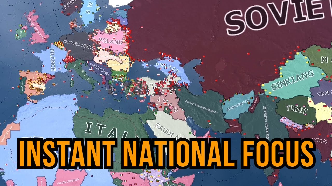 All National Focuses = 0 Days To Complete | HOI4 Timelapse - YouTube