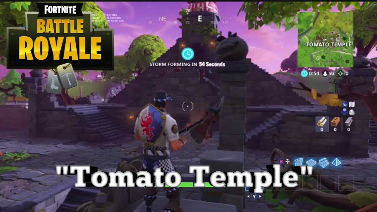 Fortnite New Tomato Town (Tomato Temple) - YouTube