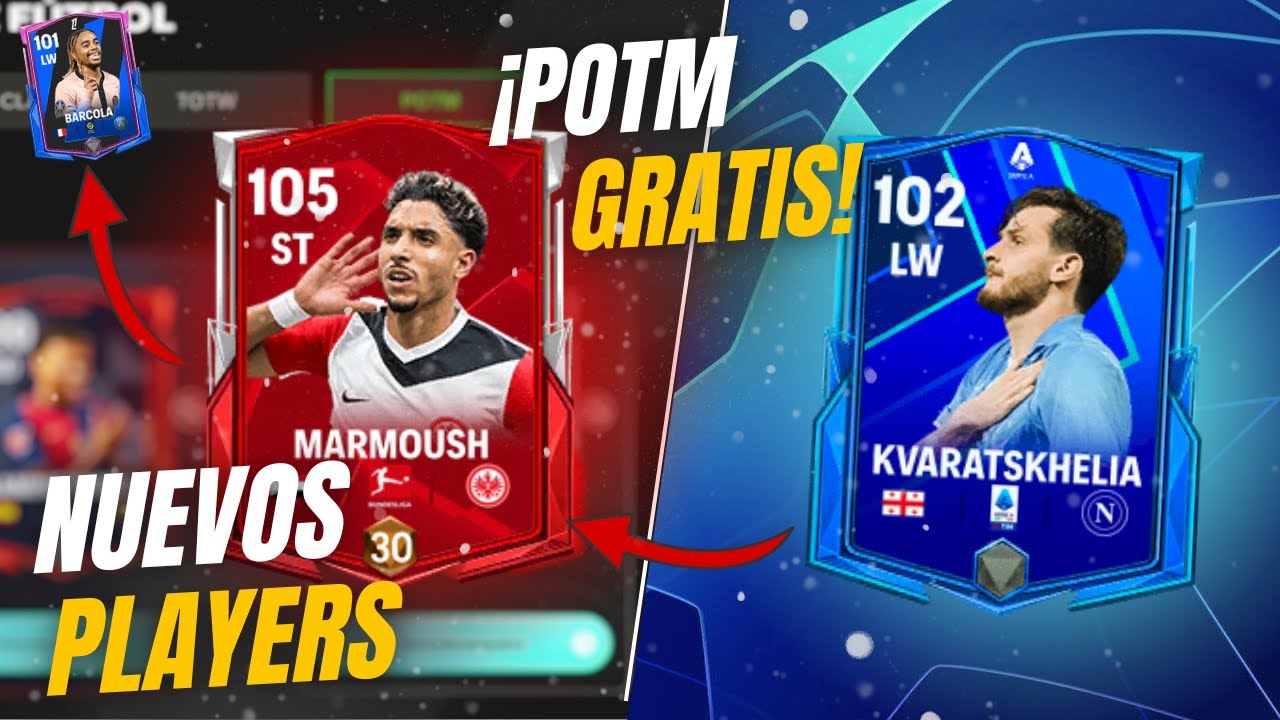 ¡JUGADORES DEL MES GRATIS! NUEVOS POTM | FC MOBILE 25 | ByJuanca - YouTube