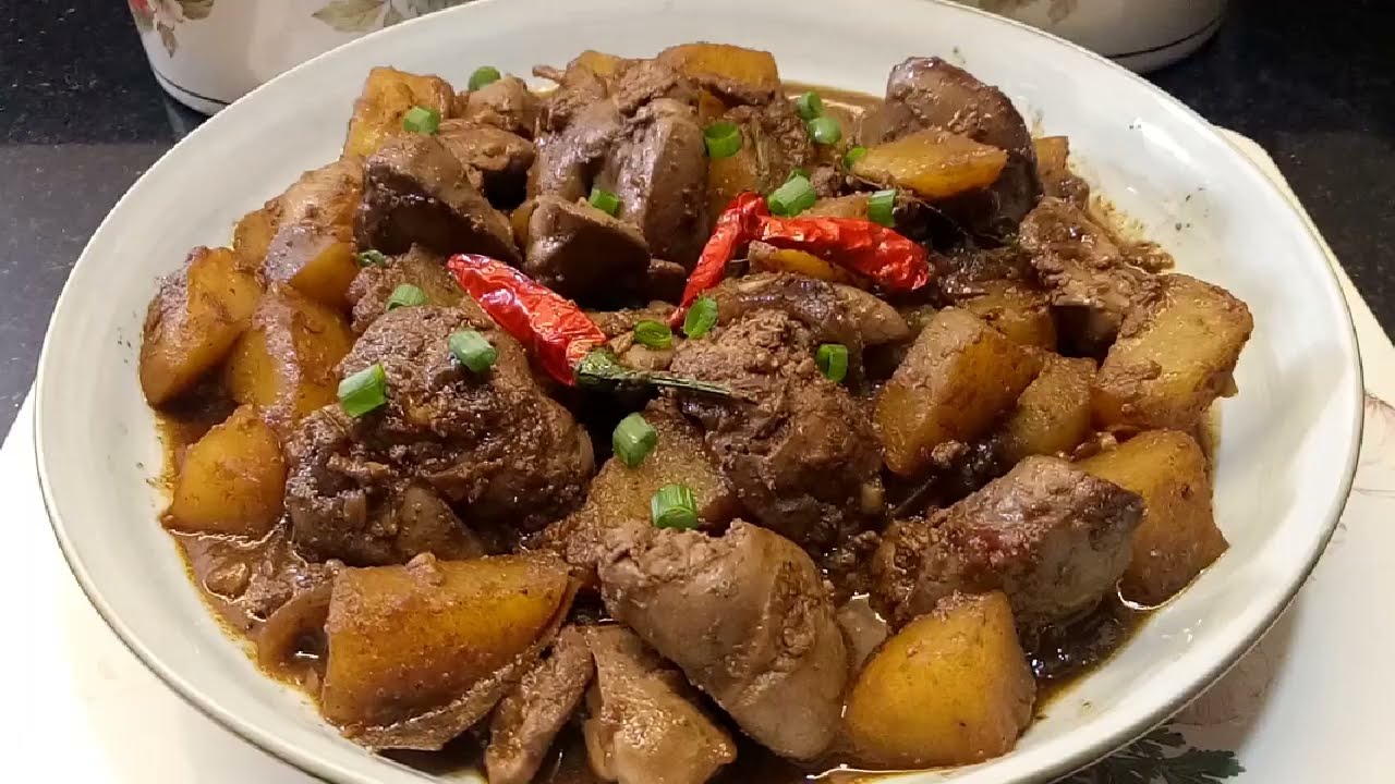 O'Kitchen Ph | Adobong Atay ng Manok sa Kamatis | Filipino Recipe ...