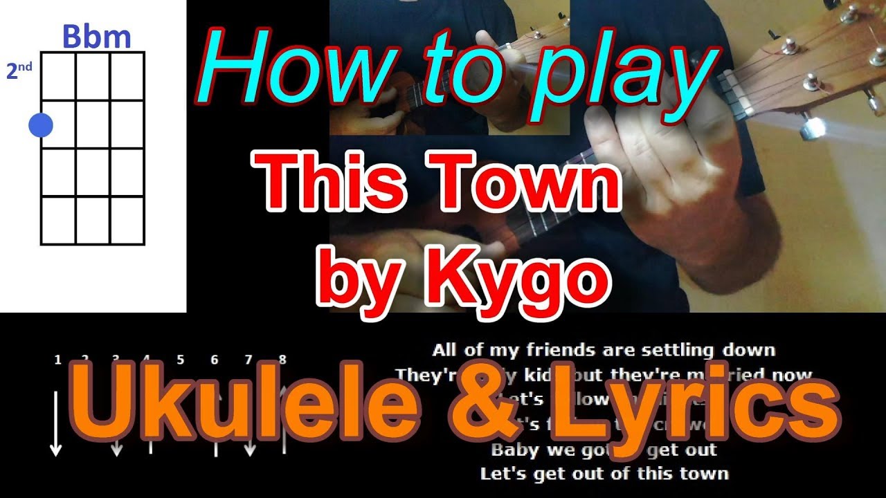 How to play This Town by Kygo Ukulele Cover - YouTube