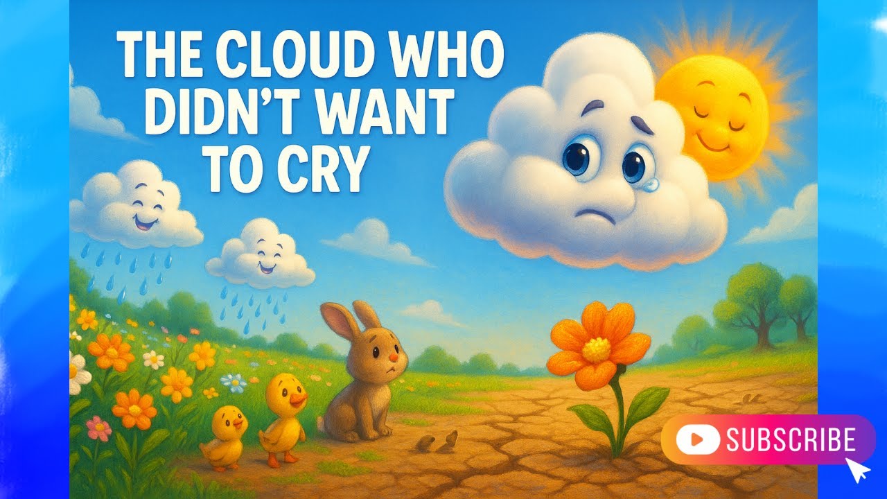 ☁️ The Cloud Who Didn't Want to Cry | Emotional Growth Story for Kids 🌈 ...