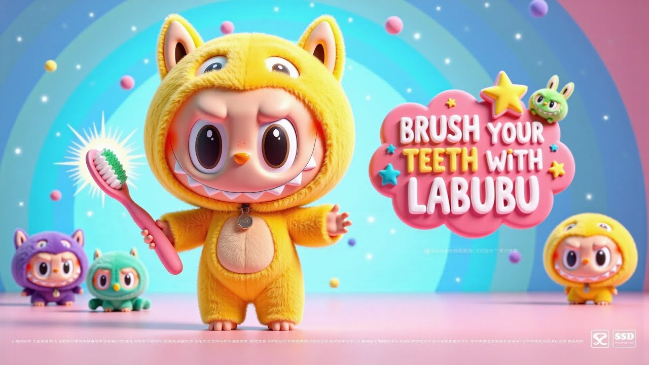 Brush Your Teeth with Labubu - Litanny Harsa #kidssongs #learningisfun ...