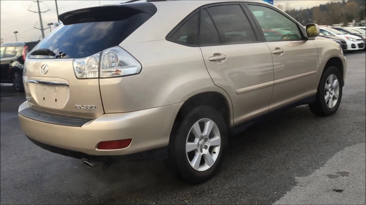 2004 Lexus RX 330 | Base SUV | Coquitlam, BC - YouTube