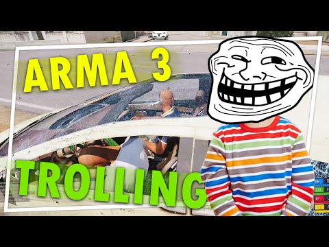 Arma 3 Trolling - LEUTE vor der POLIZEI UMFAHREN! - Altis Life Deutsch [Reupload]