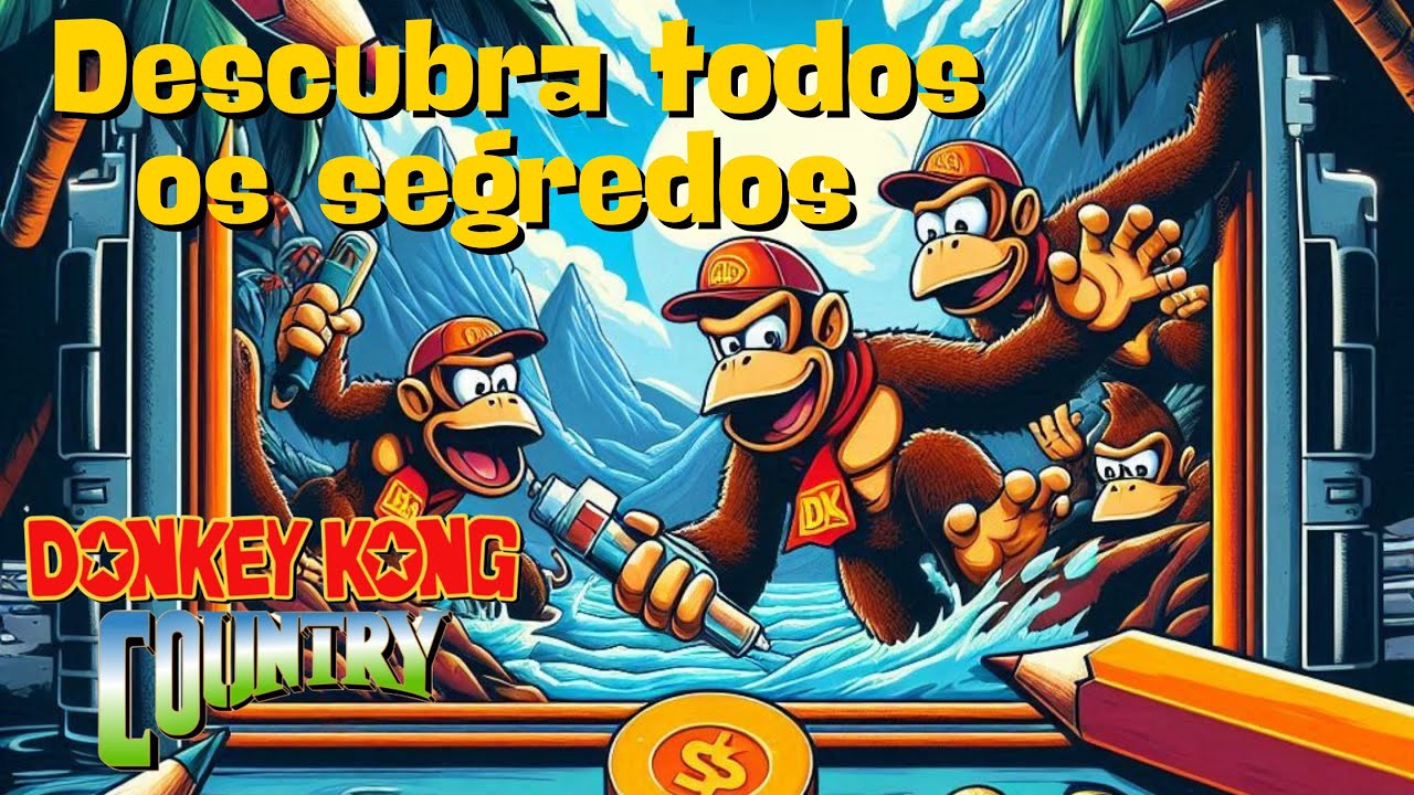 Dk1🌟 Aprenda todos os segredos de Donkey Kong Country 1! 🌟 - YouTube