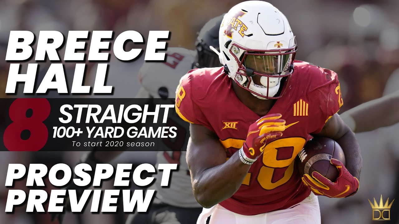 Breece Hall is the most COMPLETE running back in College Football | 2022 Prospect Preview - YouTube