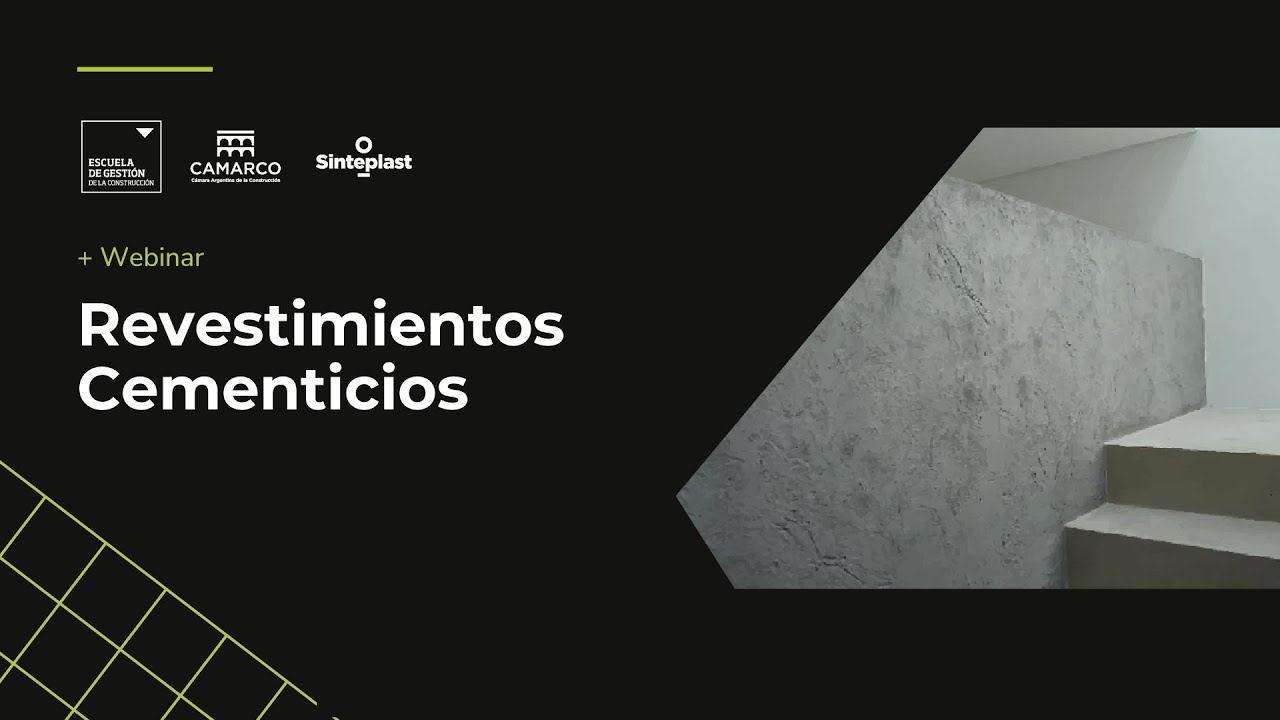 Revestimientos Cementicios - YouTube
