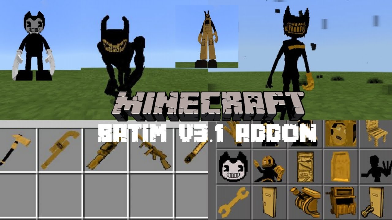 BATIM v3.1 Addons | Minecraft PE - YouTube