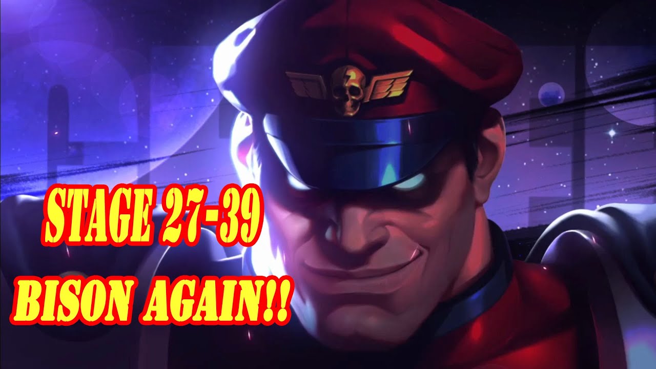 [SF Duel] Story Mode Stage 27-39 Another M.Bison Fight! - YouTube