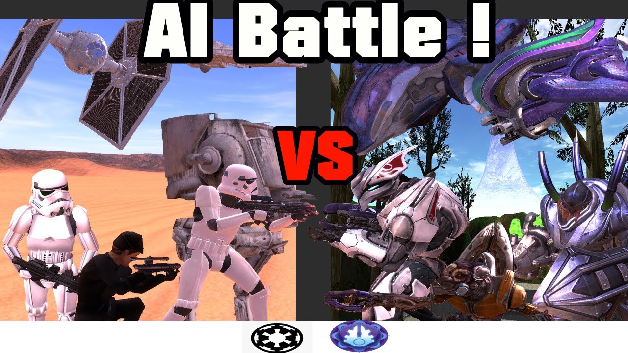 [AI Battle] The Covenant VS The Empire. - YouTube
