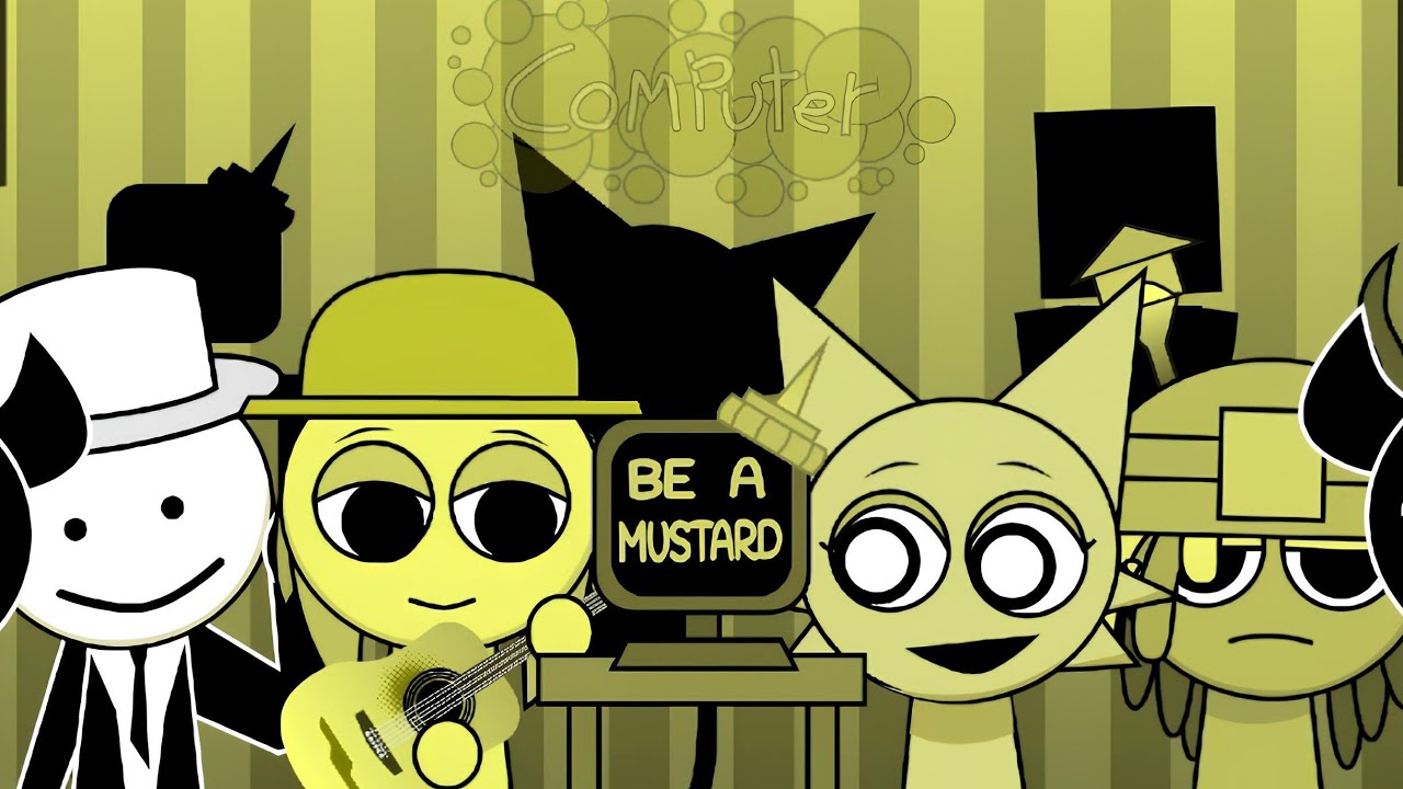 Sprunki Mustard All Character | Sprunki Best Mod | - YouTube