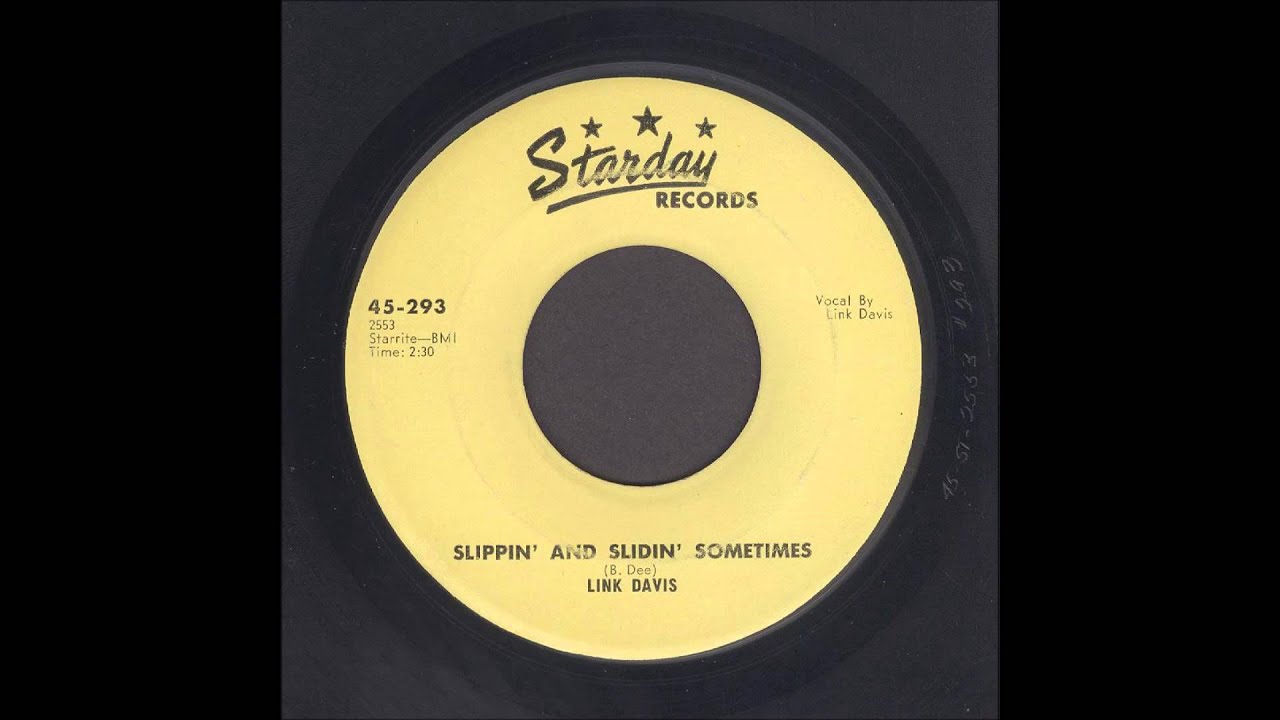 Link Davis - Slippin' And Slidin' Sometimes - Cajun 45 - YouTube