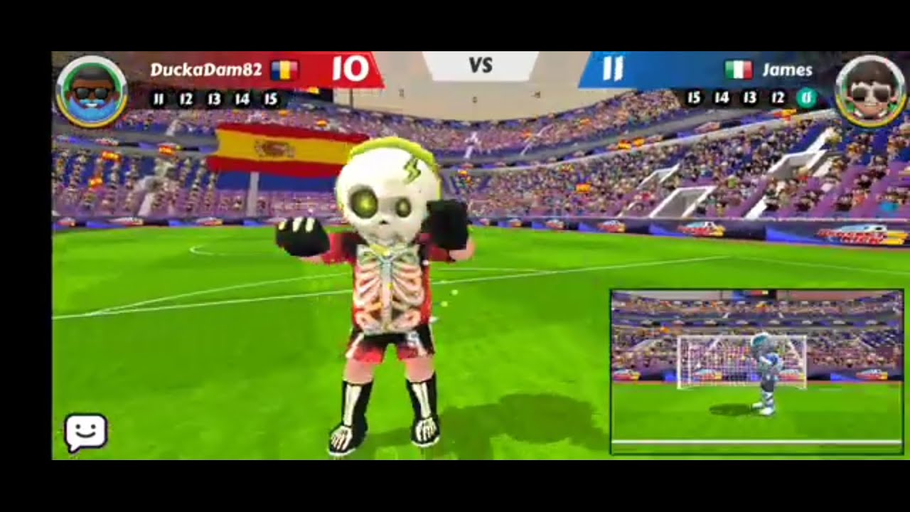 Perfect Kick 2, new shoot tricks! DuckaDam82 VS James (metalmatteo ...