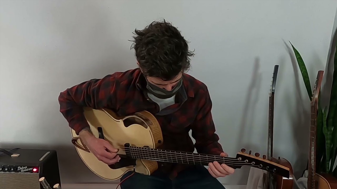 Lyle Brewer Plays 6 of Ken's Guitars 2 of 6 Butterscotch - YouTube