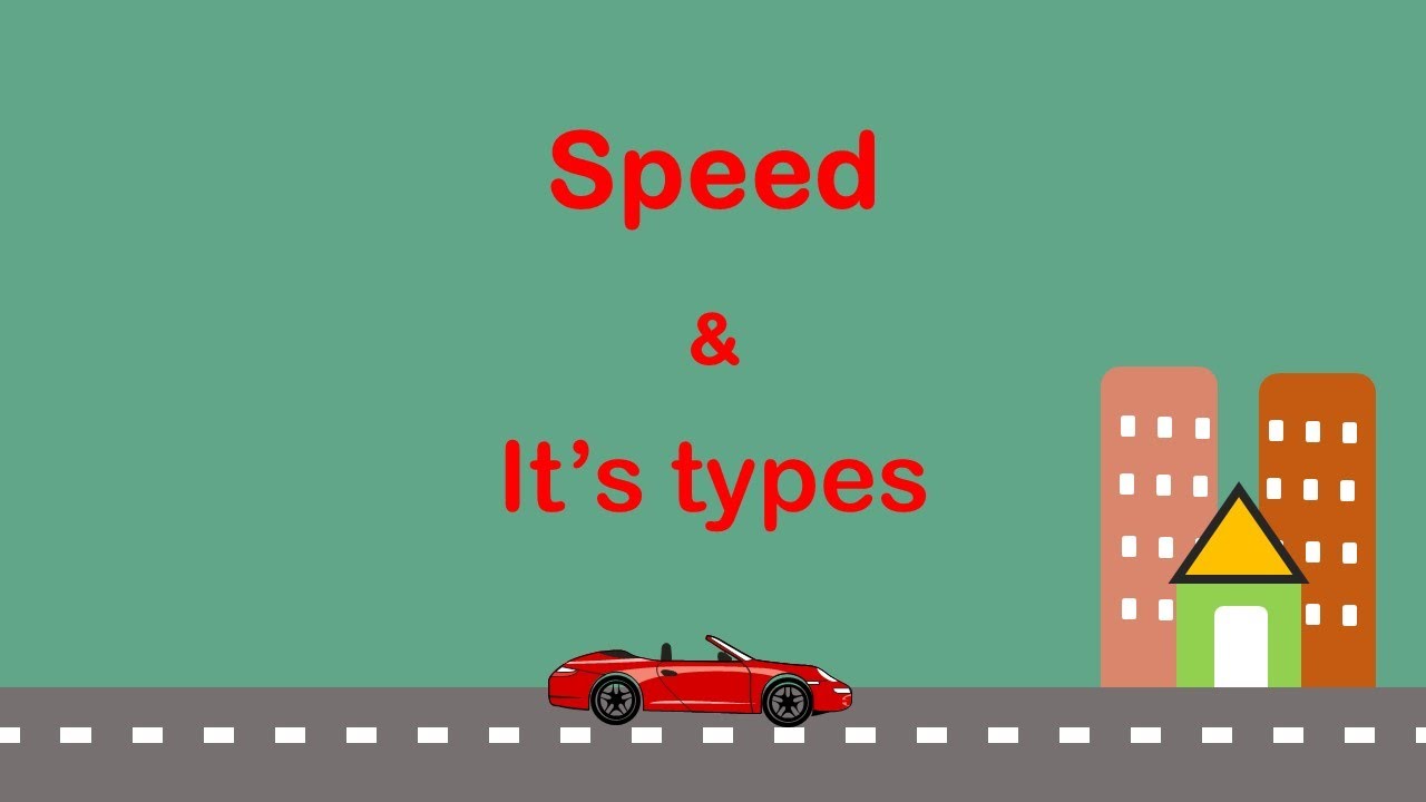 Speed and its types in physics - YouTube