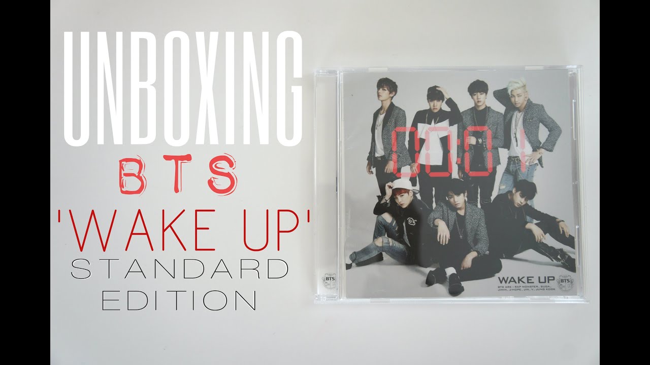 Unboxing: BTS (防弾少年団) [WAKE UP] 1st Japanese Album + Ad Poster ...