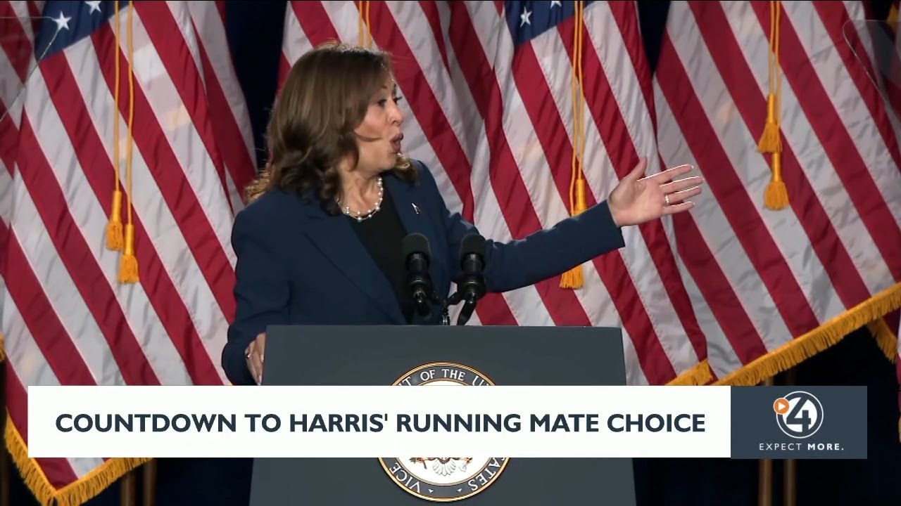 Countdown to Harris' running mate choice - YouTube