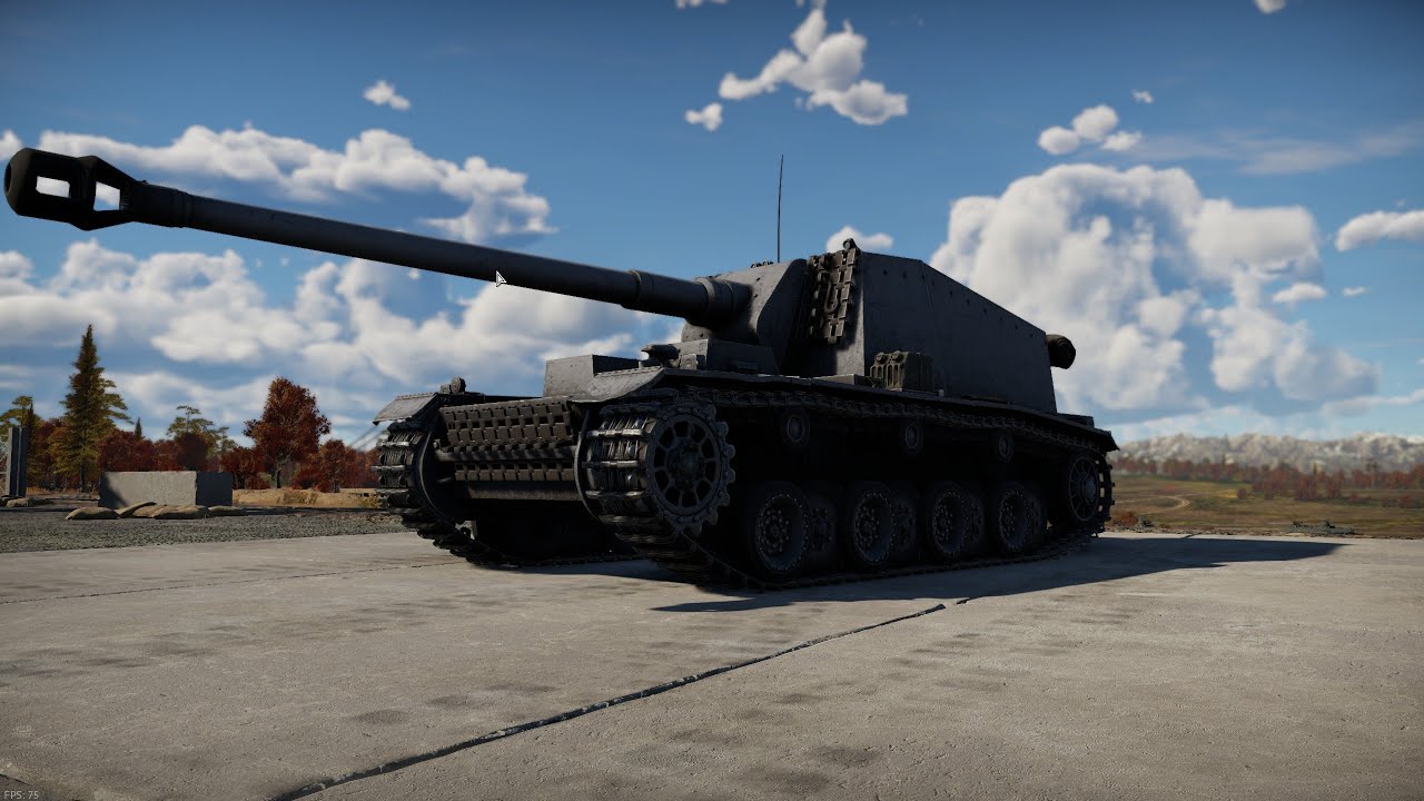 Realistic tank battle on self-propelled guns Sturer Emil #warthunder ...