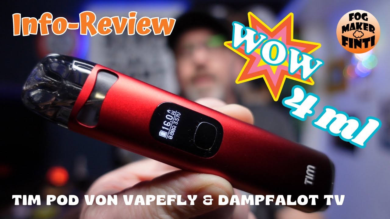 TIM POD von Vapefly & Dampfalot TV | Info Review - YouTube