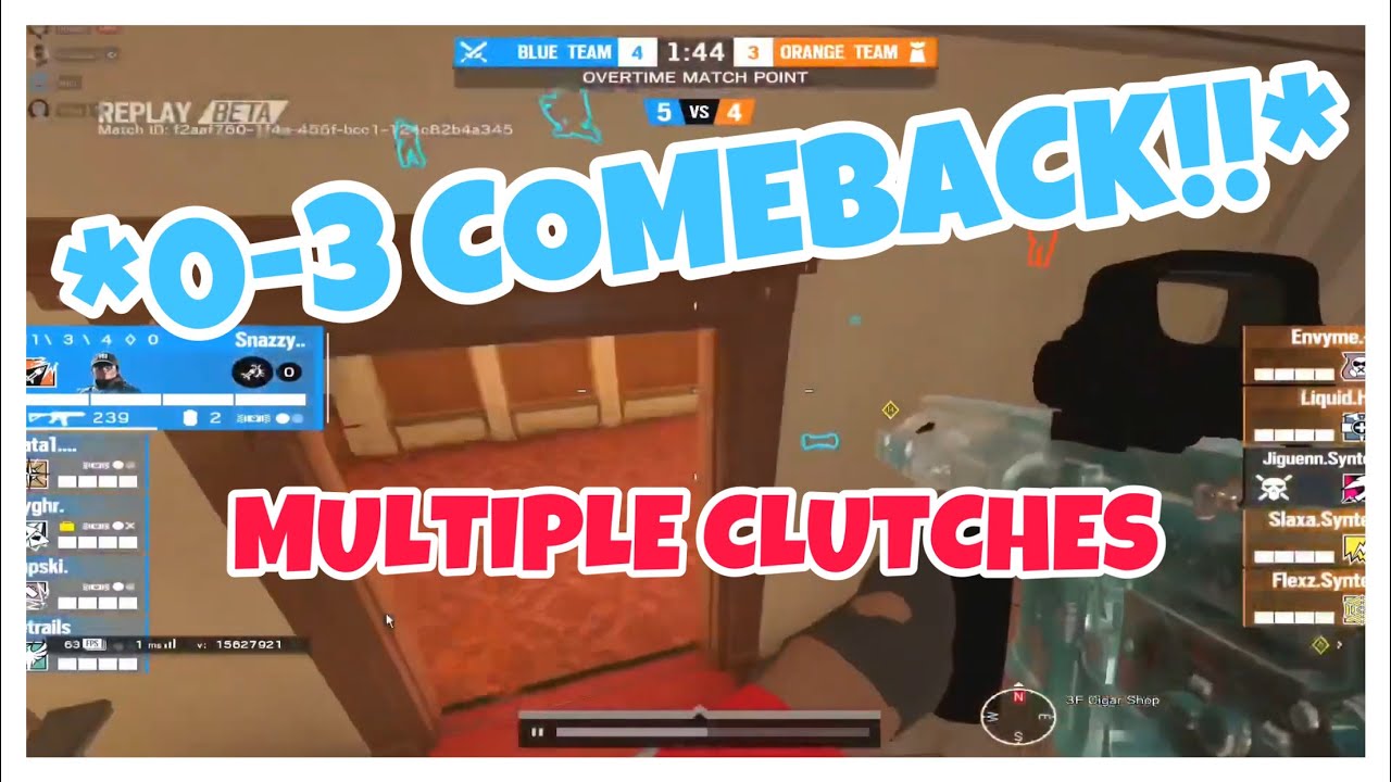 putting the team on my back. - YouTube