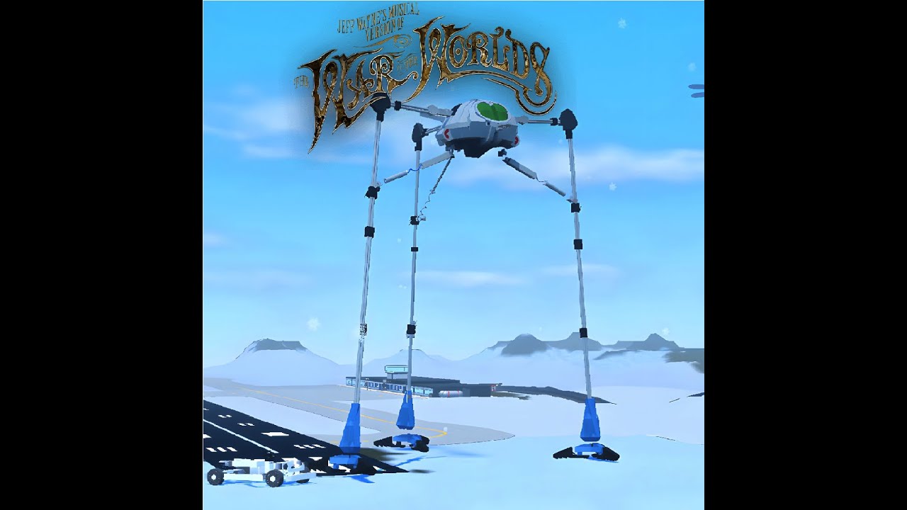 Jeff Wayne's War of The Worlds Plane Crazy Tripod SHOWCASE - YouTube