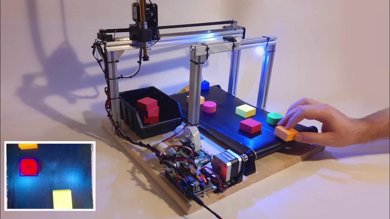 Computer Vision based sorting system - YouTube