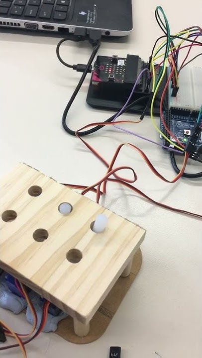 Braille Box - Using Microbit & Arduino Mega R3 - YouTube