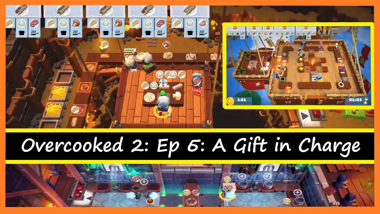 Overcooked 2: Episode 6: A Gift in Charge - YouTube