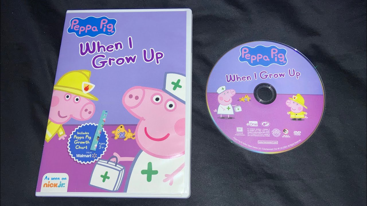 Opening to Peppa Pig: When I Grow Up 2019 DVD - YouTube