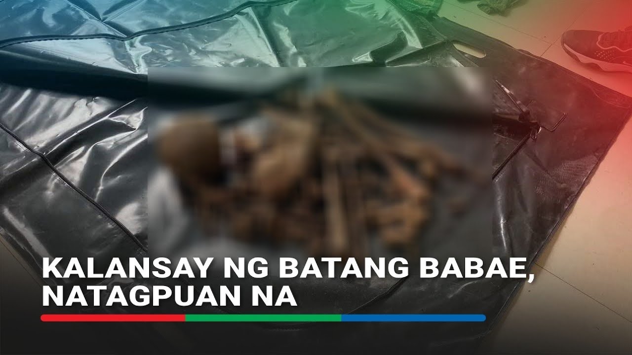 Kalansay ng batang babaeng nawawala, natagpuan | ABS-CBN News - YouTube