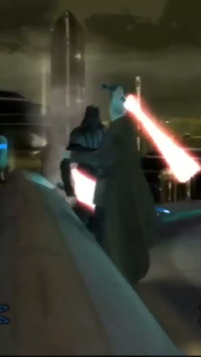 Count Dooku vs. Darth Vader #starwars #shorts #gaming - YouTube