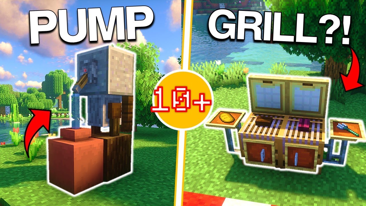 10 OUTDOOR Builds That You Need to Try! | Minecraft - YouTube