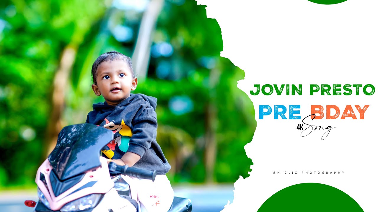 JOVIN PRESTO PRE B-DAY SONG || TEAM NICLIX PHOTOGRAPHY - YouTube