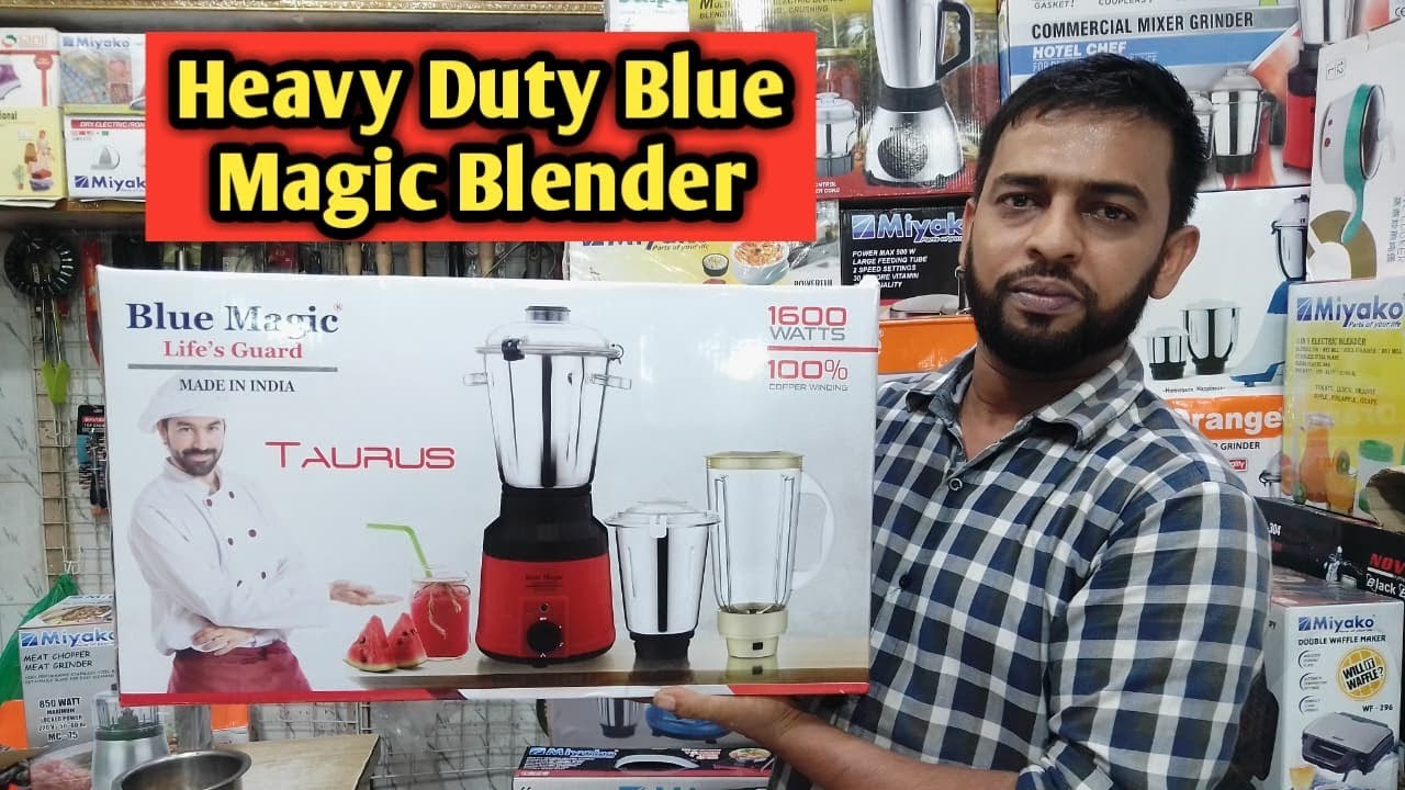 Heavy Duty Blue Magic Blender Set Price in BD | Powerful Blender Set ...