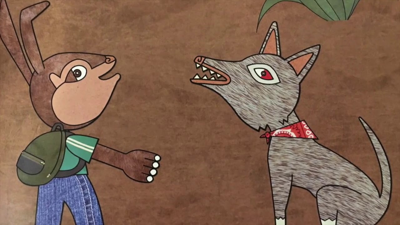 Pancho Rabbit and the Coyote by Duncan Tonatiuh book trailer - YouTube