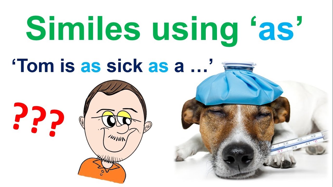 Vocabulary & pronunciation #2 Similes using 'as' - YouTube