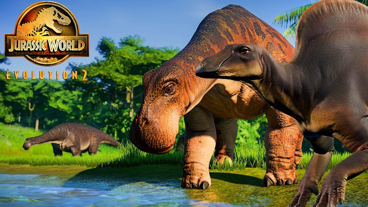 Nigersaurus and Ourannosaurus Chilling in Pensylvania | Jurassic World ...