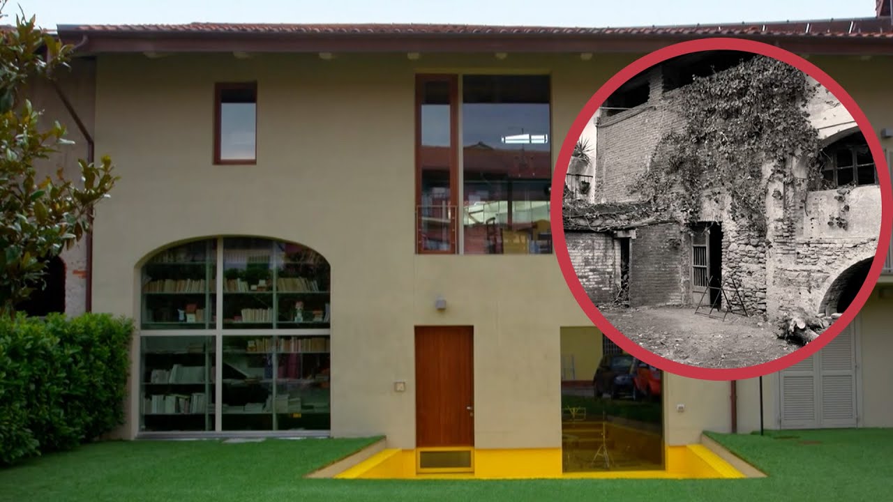 See How This Old Italian Barn Has Been Transformed Into a Modern ...