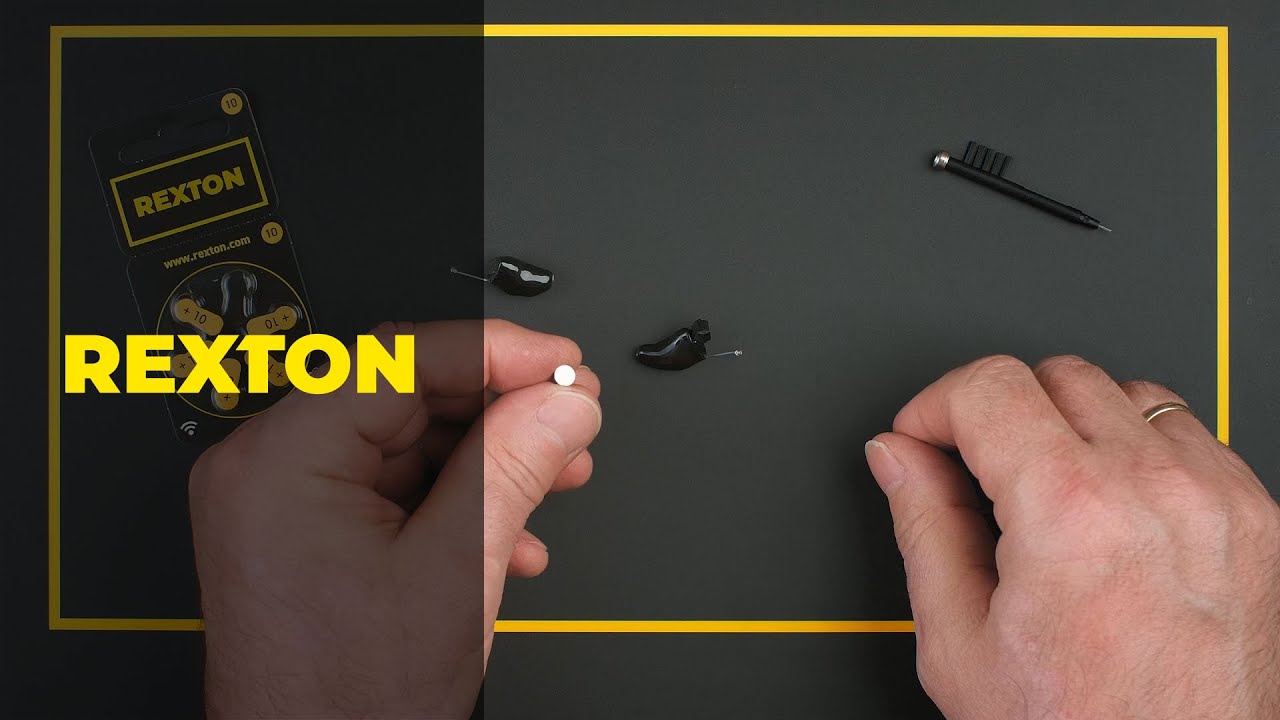 How to exchange a battery for a custom device | REXTON Hearing Aids ...