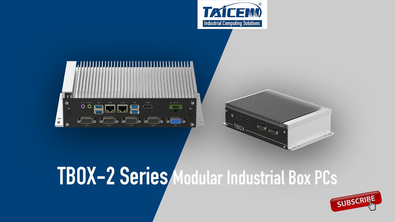TAICENN TBOX-2 Series Modular Industrial Box PC - YouTube